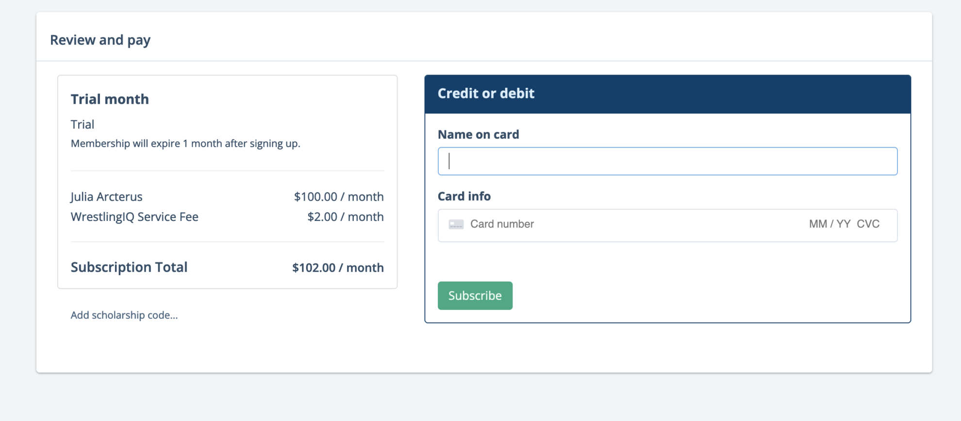 Expiring Memberships (subscriptions) now available in WrestlingIQ