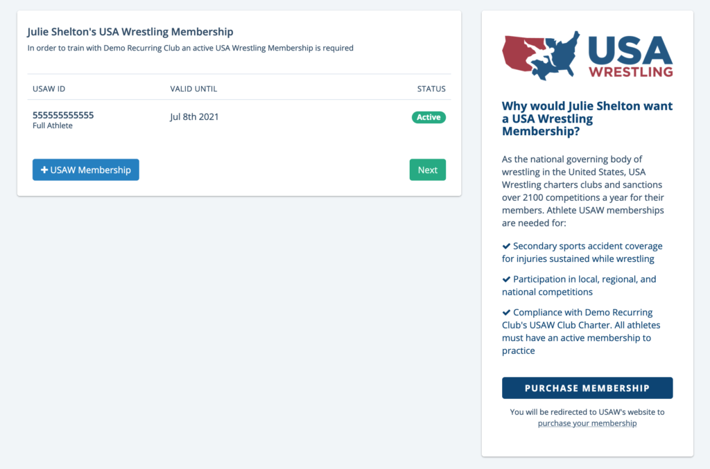 Managing USA Wrestling information for your team, barcode scanners and more